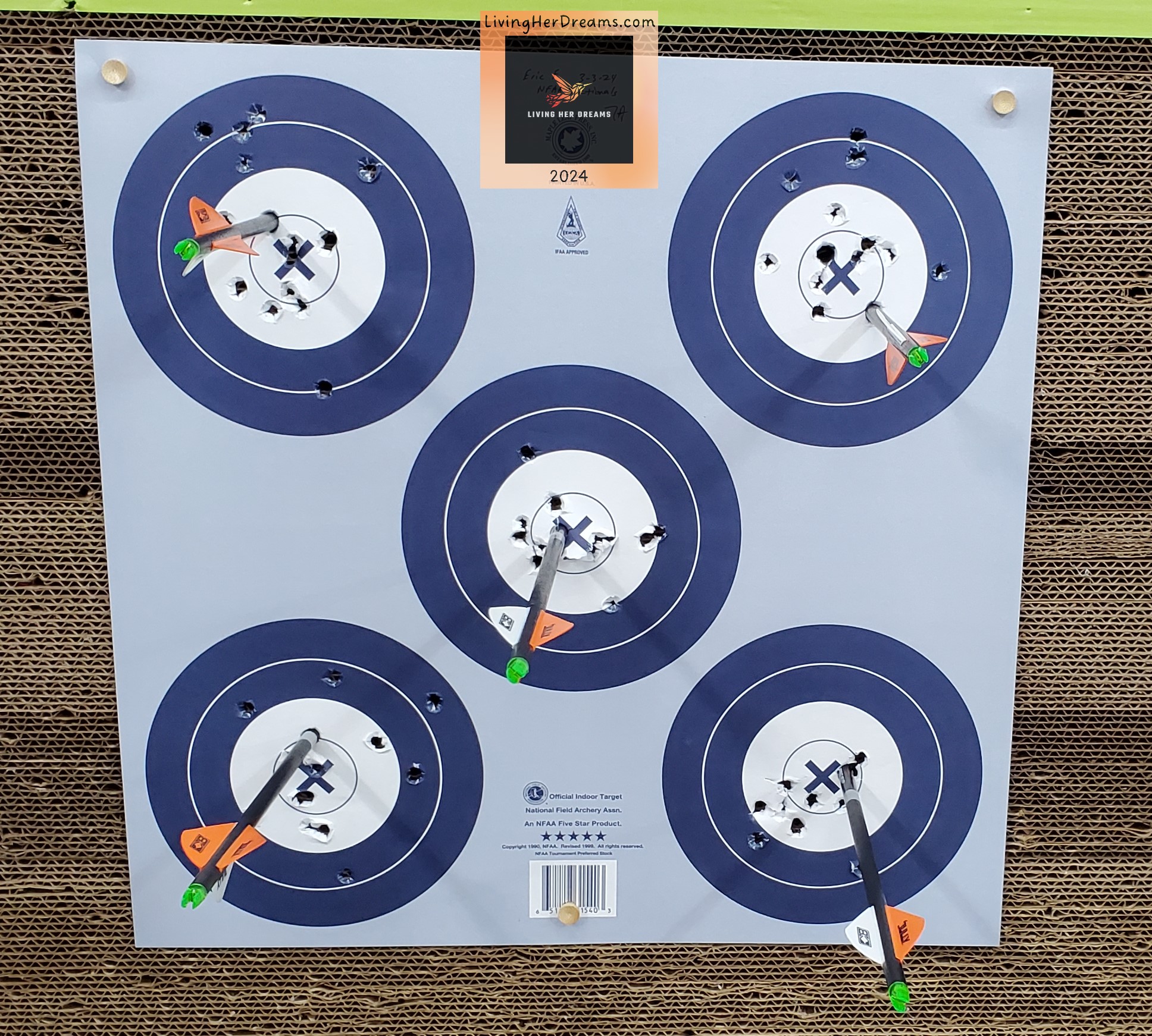 NFAA Indoor Northwest Sectional and IFAA State 5 Spot Championship ...